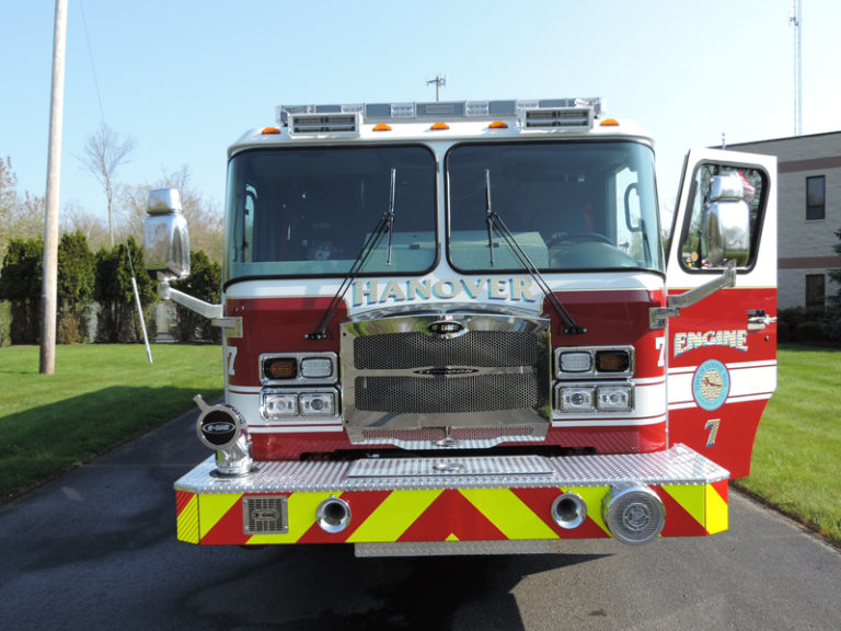 Hanover, MA – E-One eMax Rescue Pumper – Greenwood Emergency Vehicles, LLC