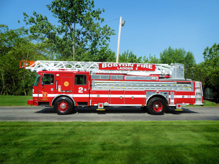 Boston, MA – E-One Ladder #2 – Greenwood Emergency Vehicles, LLC