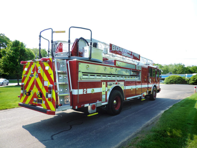 Boston, MA – E-One Ladder #2 – Greenwood Emergency Vehicles, LLC