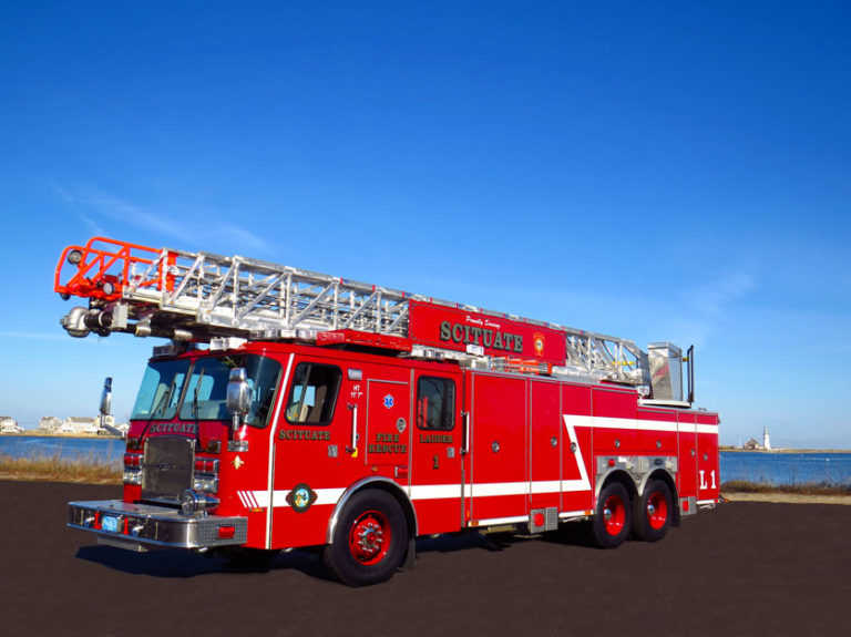 Scituate, MA – E-One 110′ Aerial Ladder – Greenwood Emergency Vehicles, LLC