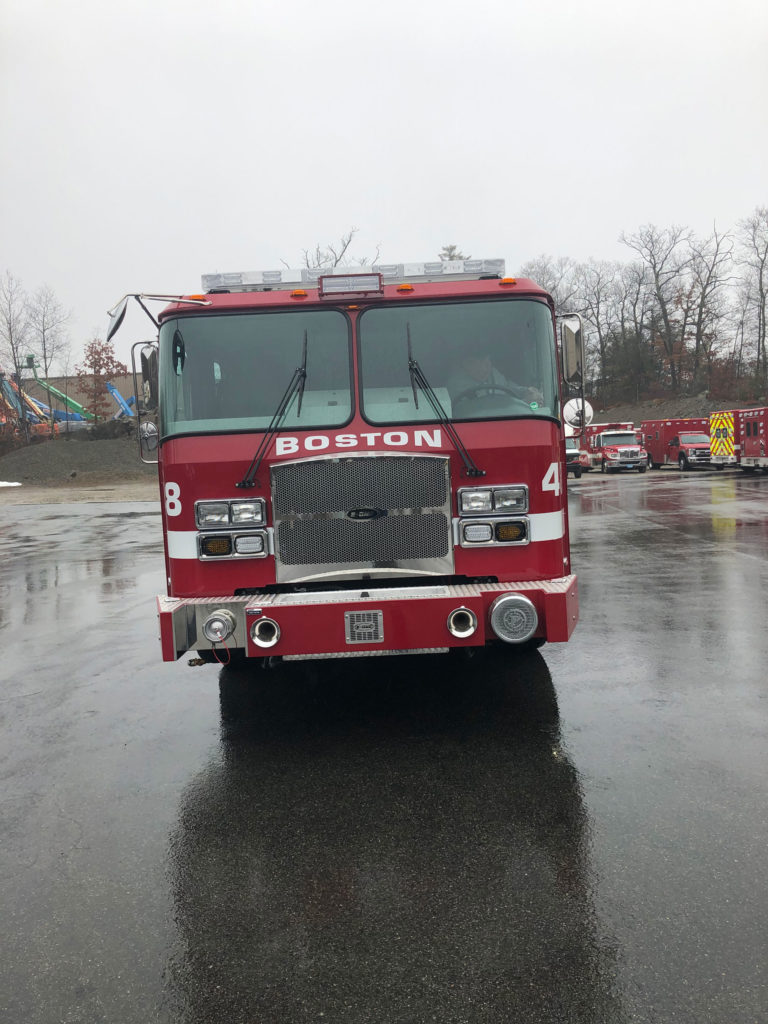 Boston, MA – (3) E-One Custom Pumpers