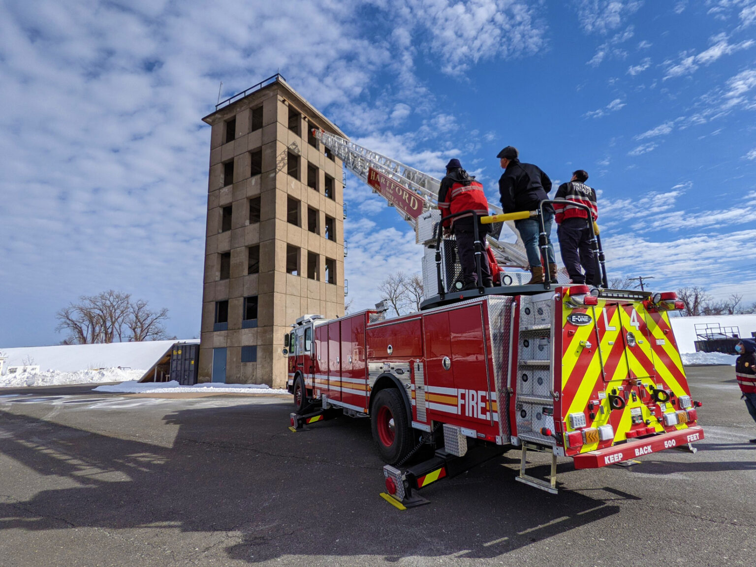 Hartford, CT – E-One Aerial Ladder – Greenwood Emergency Vehicles, LLC