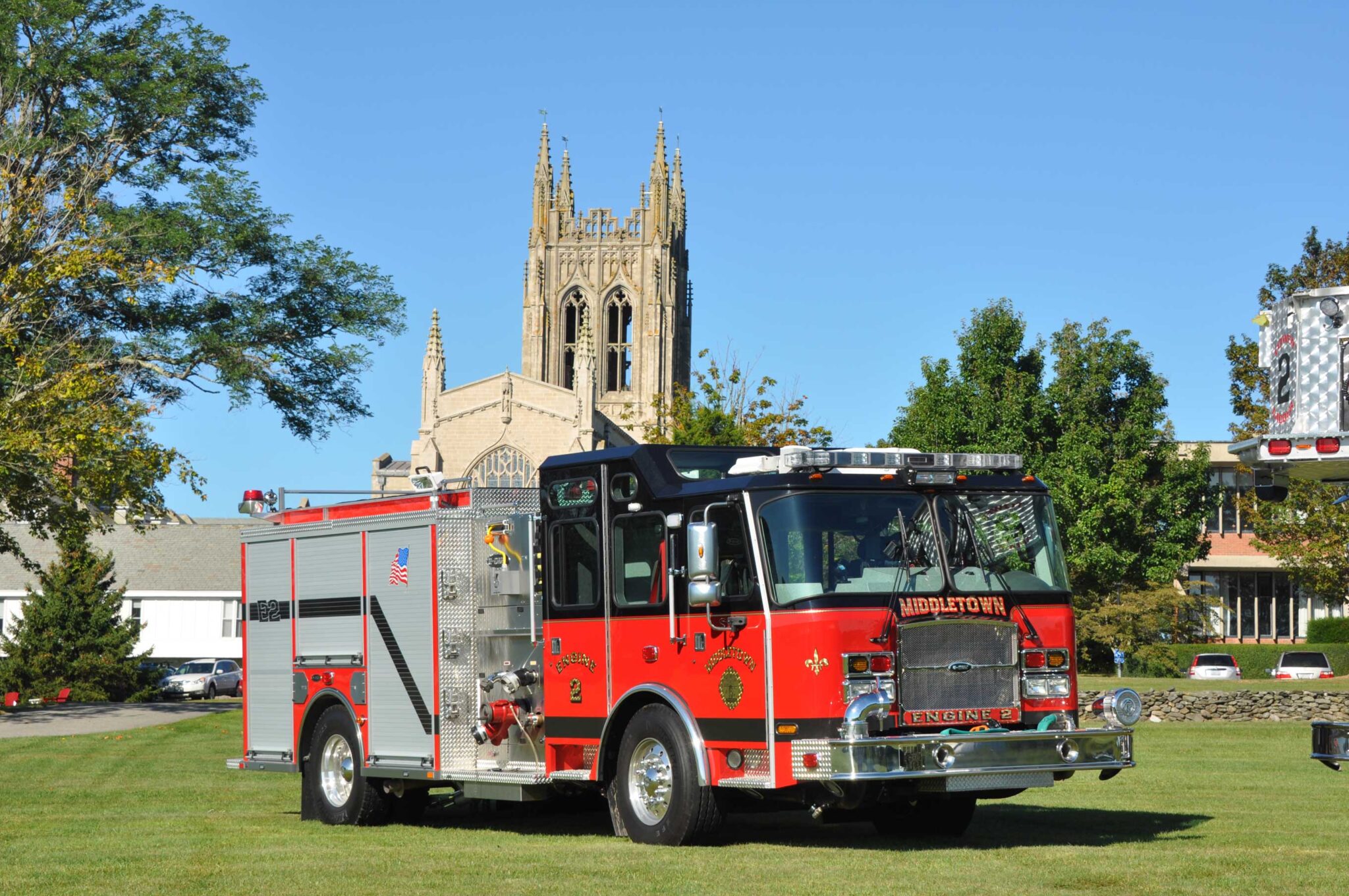 Middletown, RI – E-One Custom Pumper – Greenwood Emergency Vehicles, LLC