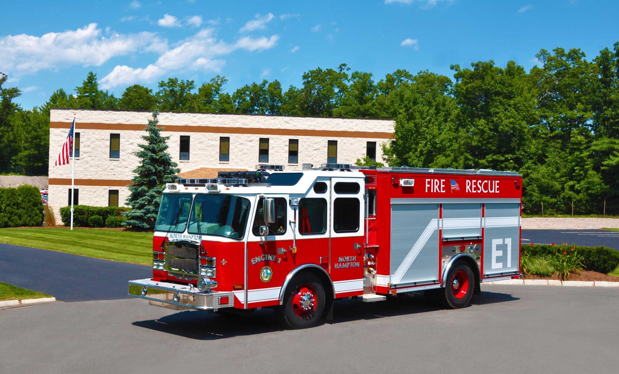 North Hampton, NH – E-One eMax Pumper – Greenwood Emergency Vehicles, LLC