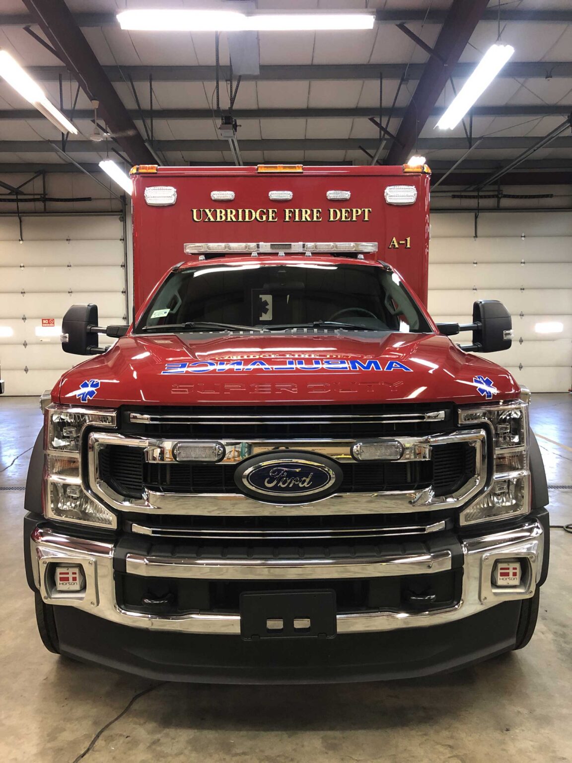 Uxbridge, MA – Horton / Ford F550 Type I Ambulance – Greenwood ...
