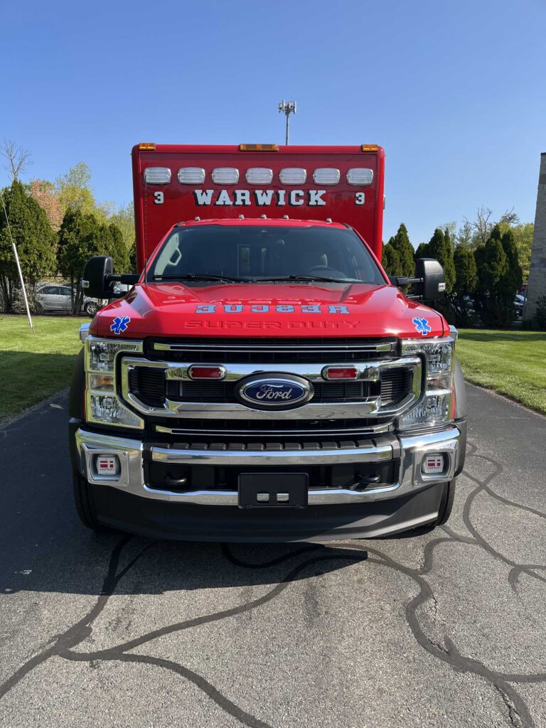 Warwick, RI – Horton / Ford F550 Type I Ambulance – Greenwood Emergency ...