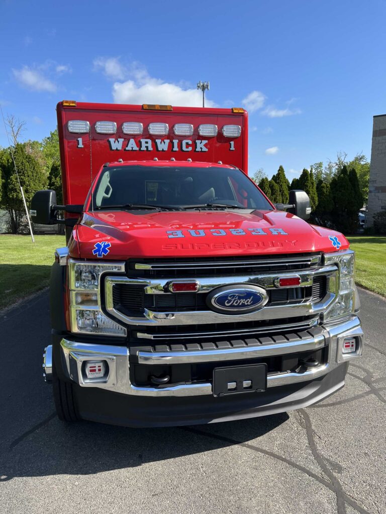 Warwick, RI – Horton / Ford F550 Type I Ambulance – Greenwood Emergency ...