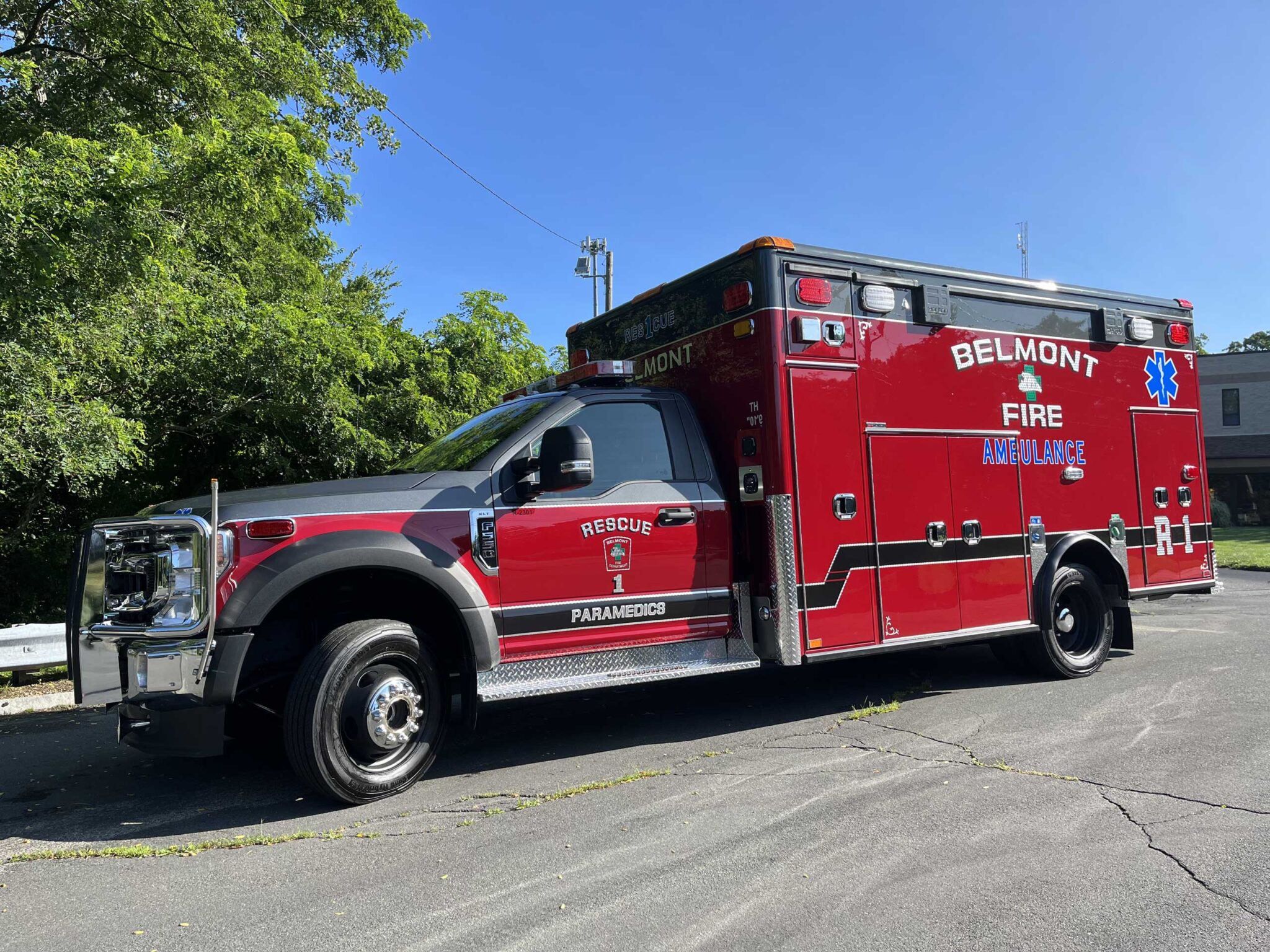 Belmont, MA – Horton / Ford F550 Type I Ambulance