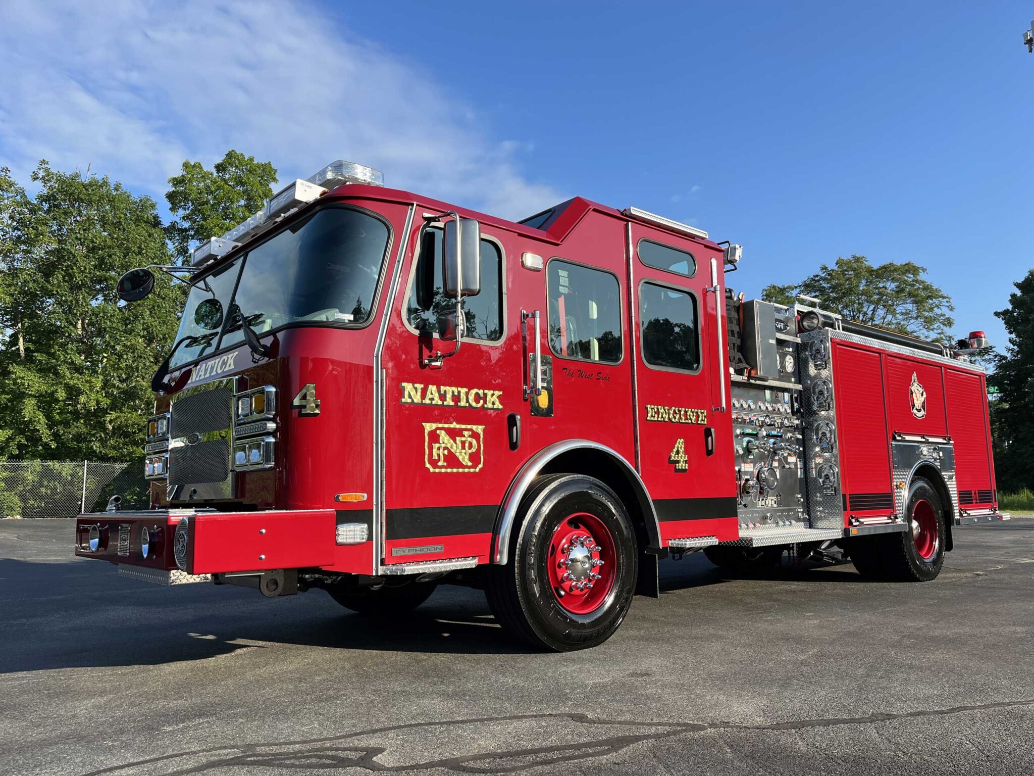 Natick, MA – E-One Custom Pumper