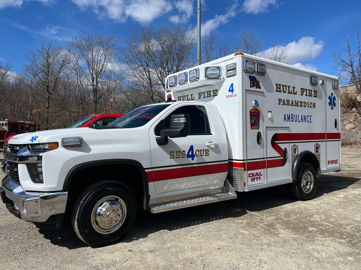 Hull, MA – Wheeled Coach / Chevy Type I Citimedic Ambulance