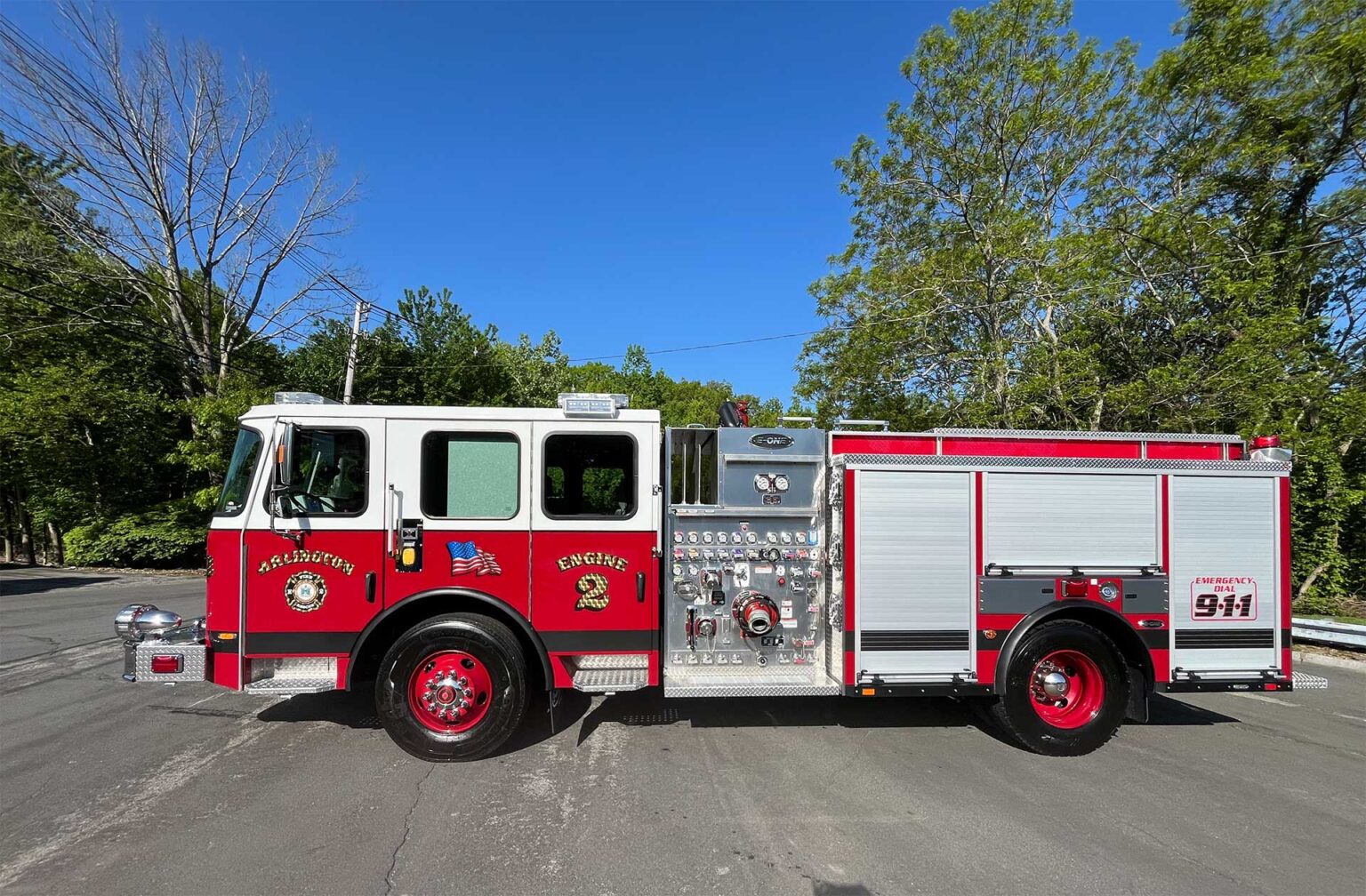 Arlington, MA – E-One Custom Pumper