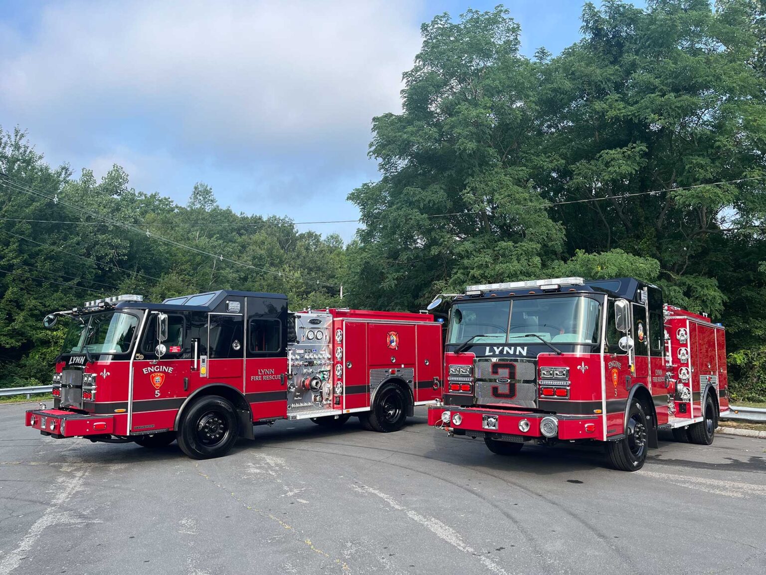 Lynn, MA – Two (2) E-One Custom Pumpers