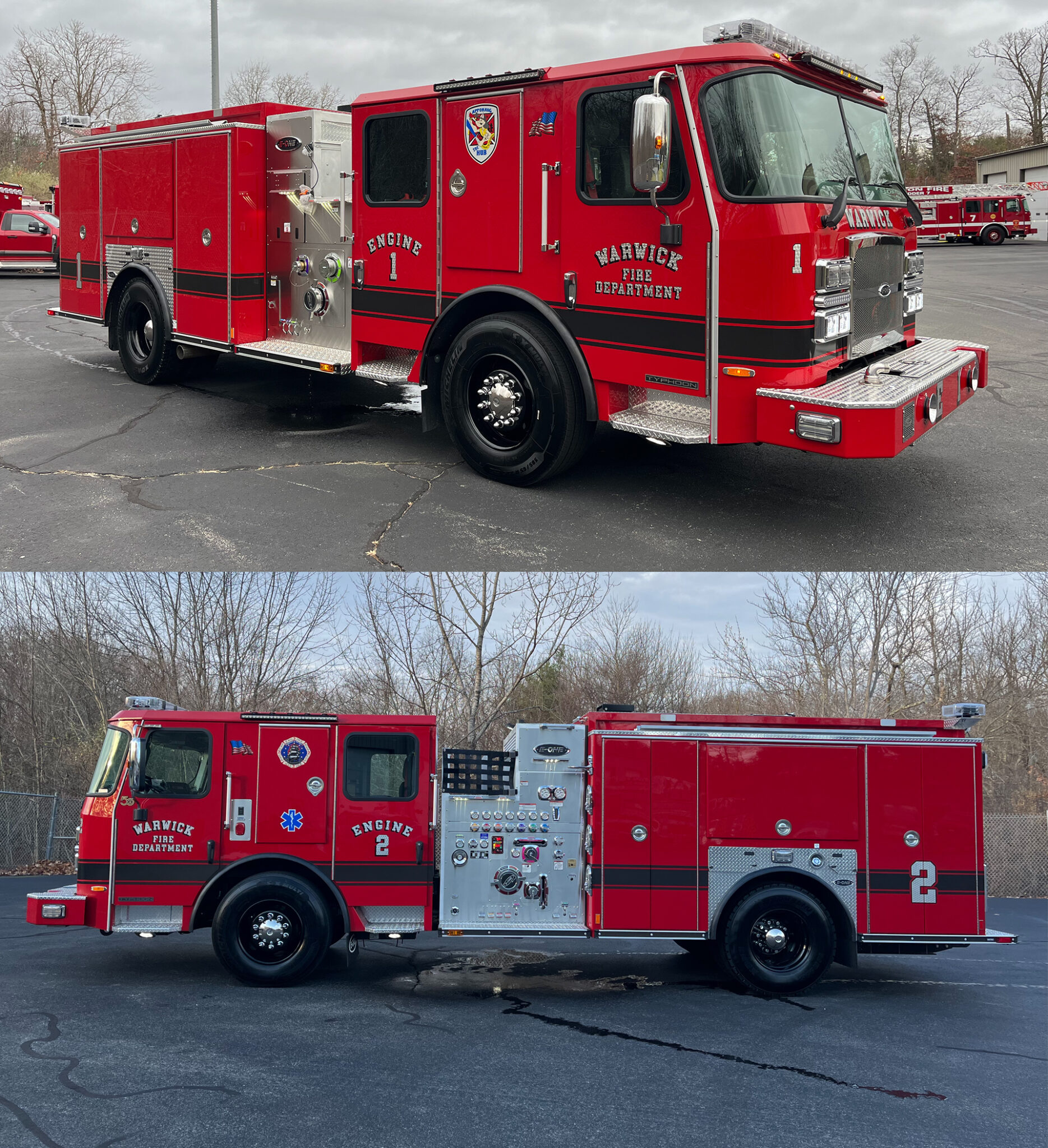 Deliveries 2024 , E-One Fire Apparatus , Fire Apparatus Deliveries