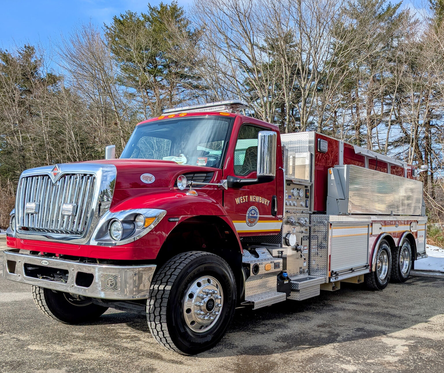 West Newbury, MA – E-One / International HV Tanker