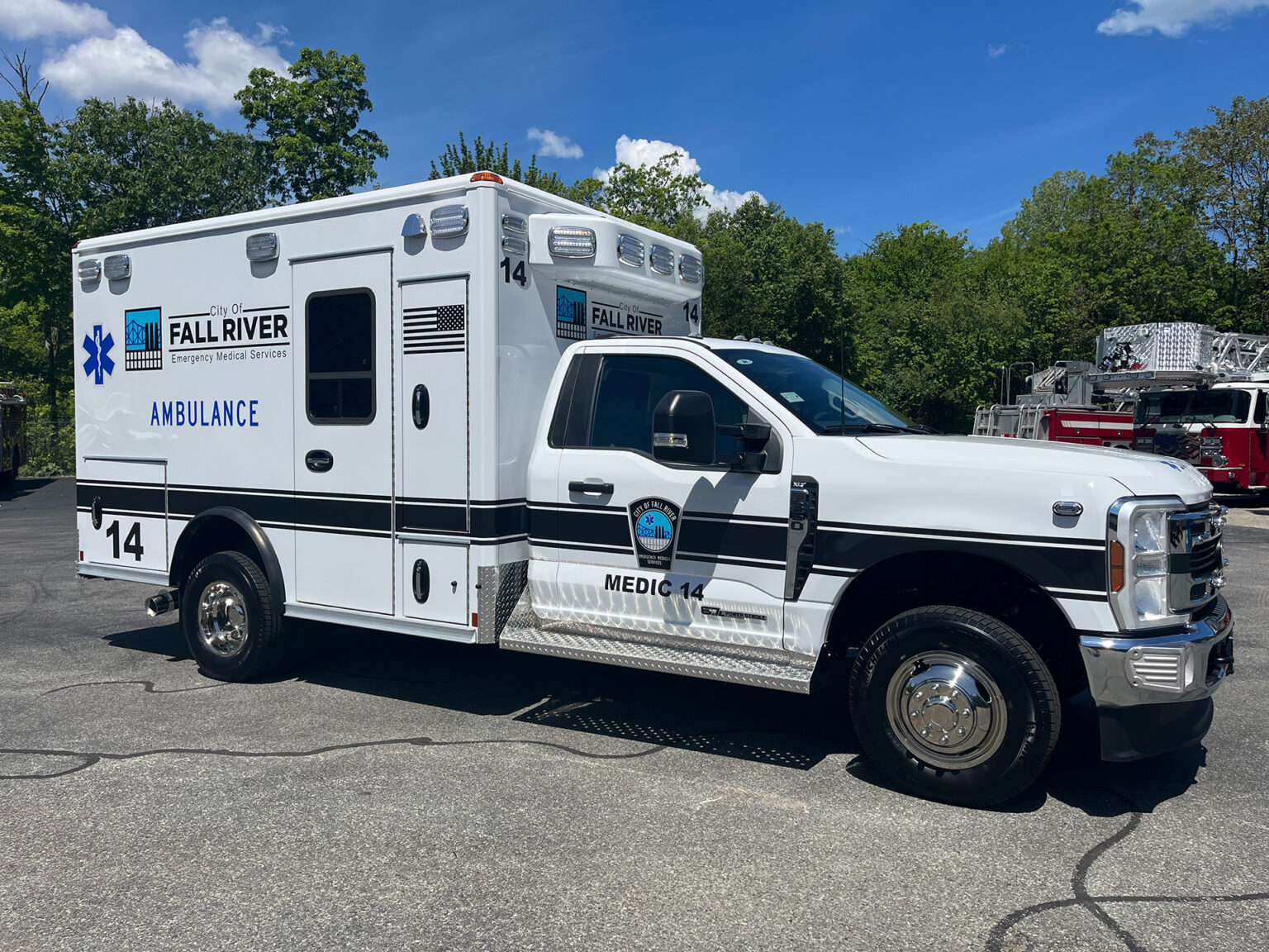 Fall River, MA – Wheeled Coach F350 Type I Ambulance